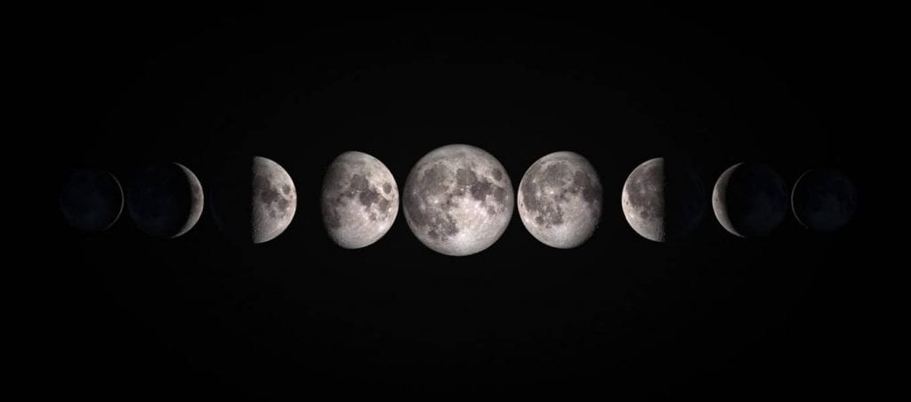 Arquiteta Giovanna Ribeiro: Lua – Fases do satélite natural da terra e ...