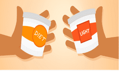 Quais são as diferenças entre light e diet? Como diferenciar?