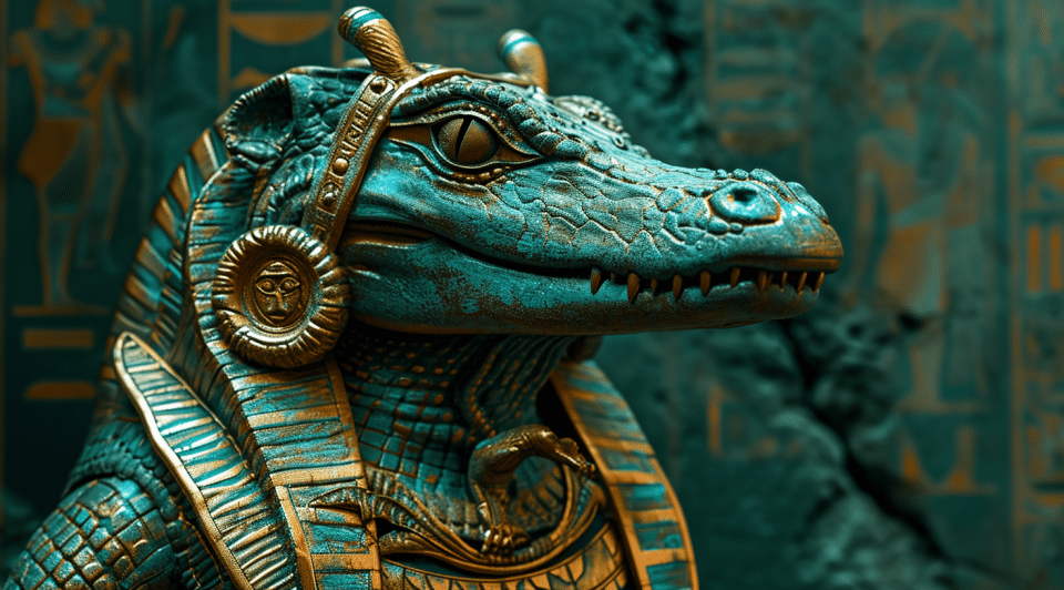 Sobek: deus egípcio com a cabeça crocodilo